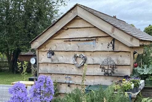 Waney Edge Cladding Boards | Timber Shed Cladding | Cheshire Delivery ...